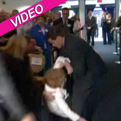 90-Year-Old Nancy Reagan Falls; Freshman Senator Catches Her