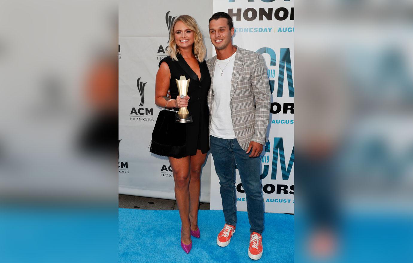 Miranda Lambert & Brendan Mcloughlin Show PDA At AMC Honors