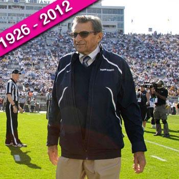 Joe Paterno Dies Of Cancer