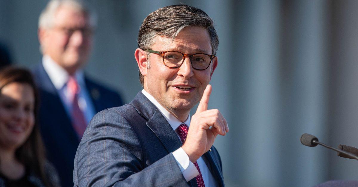 House Speaker Mike Johnson Doesn't Have a Bank Account Despite $200k Income