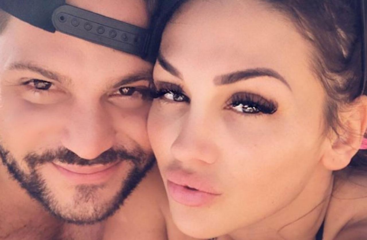 'Jersey Shore's Ronnie Magro & Baby Mama Jen Harley's Christmas Card ...