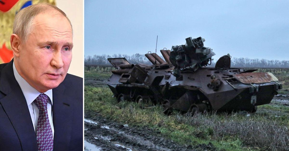 Vladimir Putin's Desperate Troops Construct 'Frankenstein Tanks'