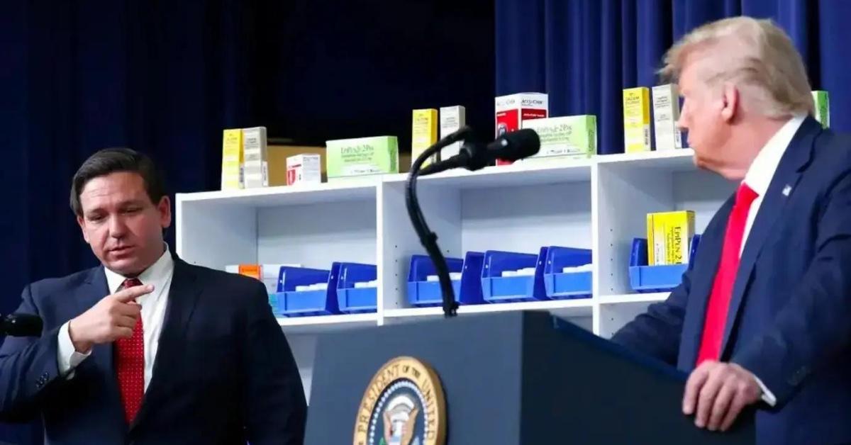 Ron DeSantis Whines About Wife Casey Not Locking Down Fashion Mag Covers