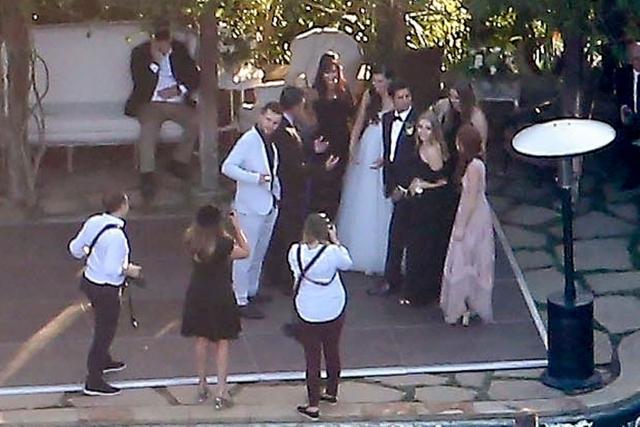 John Stamos Caitlin McHugh Wedding Photos