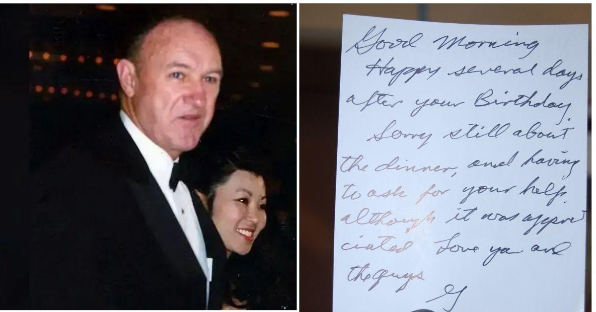 Gene Hackman's Private Life Revealed Including Love Notes and Fun Games