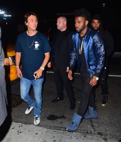 Guys Night Out! Johnny Manziel Parties With Jonathan Cheban In NYC