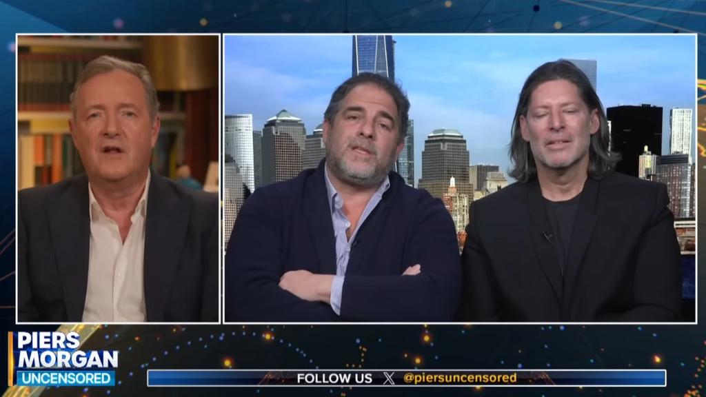 'Melania' Director Brett Ratner Grilled by Piers Morgan Over Epstein Pic