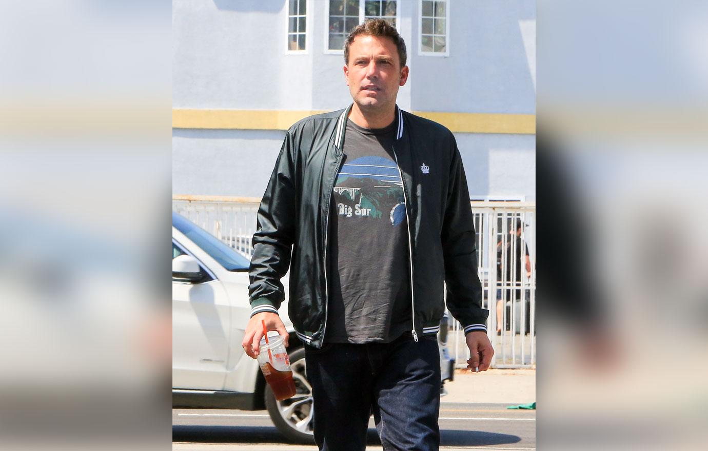 Ben Affleck Caught With Beer Box & Possible Adult Beverages After Rehab