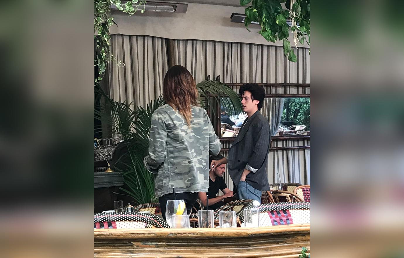 Cole Sprouse Caught Partying On Camera