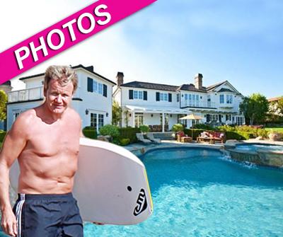 Gordon Ramsay's Stunning New $7M Bel Air Mansion: Take A Peek Inside!