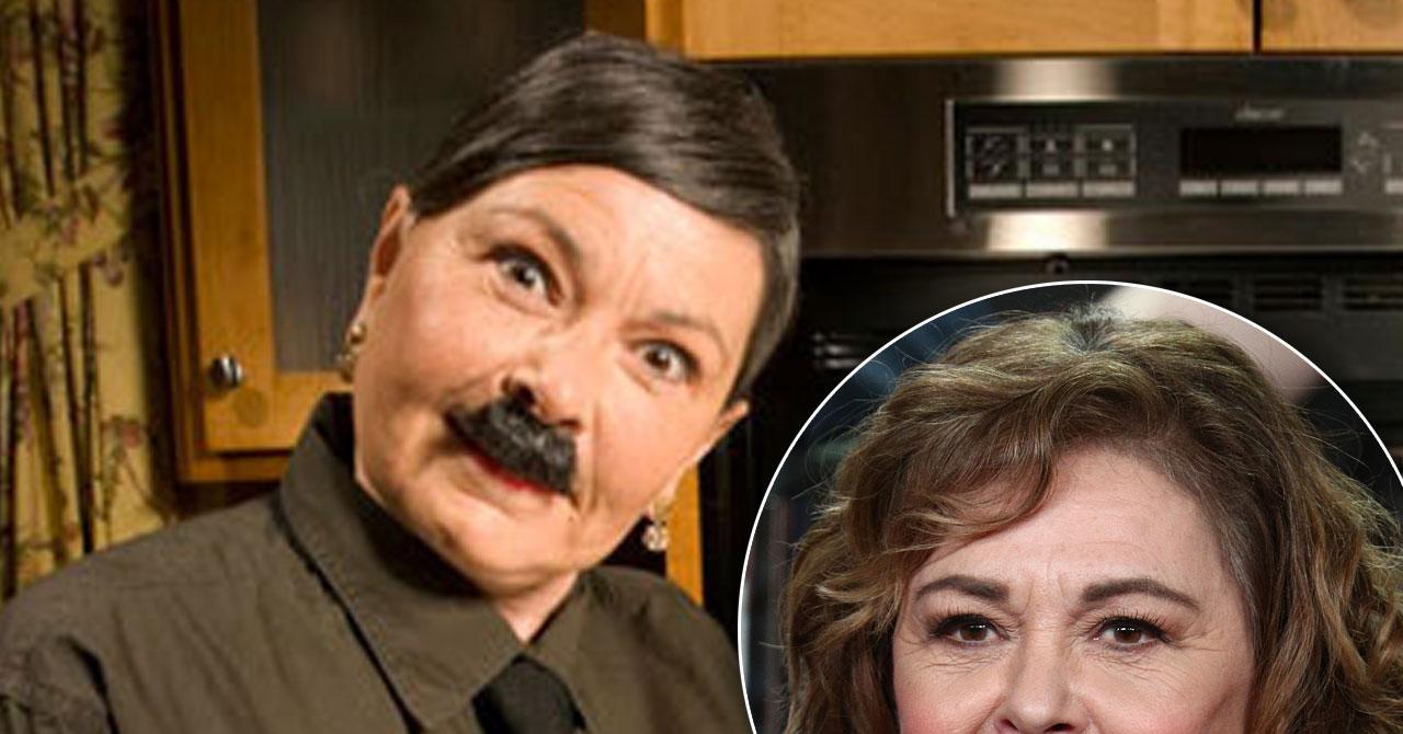Roseanne Barr Dresses Like Nazi Hitler & Other Career Scandals