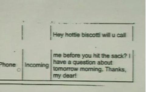 Jodi Arias And Travis Alexander's Exchange Of Text Messages