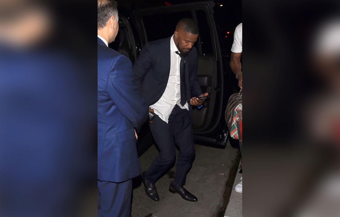 Jamie Foxx & Ex Seen At Same Party With Friends