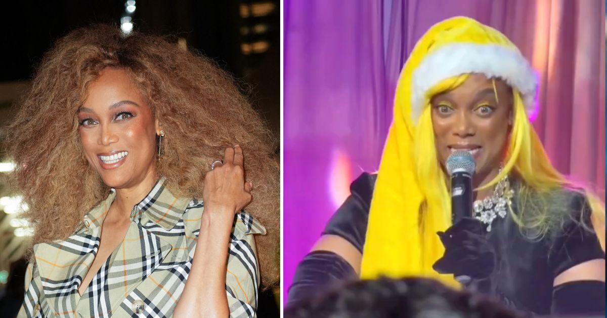 Tyra Goes Off On Wild Santa Rant As Fans Wonder If She's 'On Drugs'