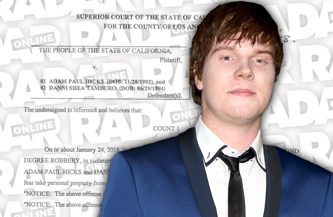 Disney Star Adam Hicks Stuck In Jail Awaiting Mental Health Evaluation