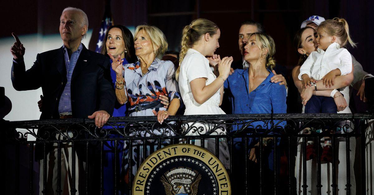 President Biden Acknowledges Granddaughter Navy for First Time on Camera