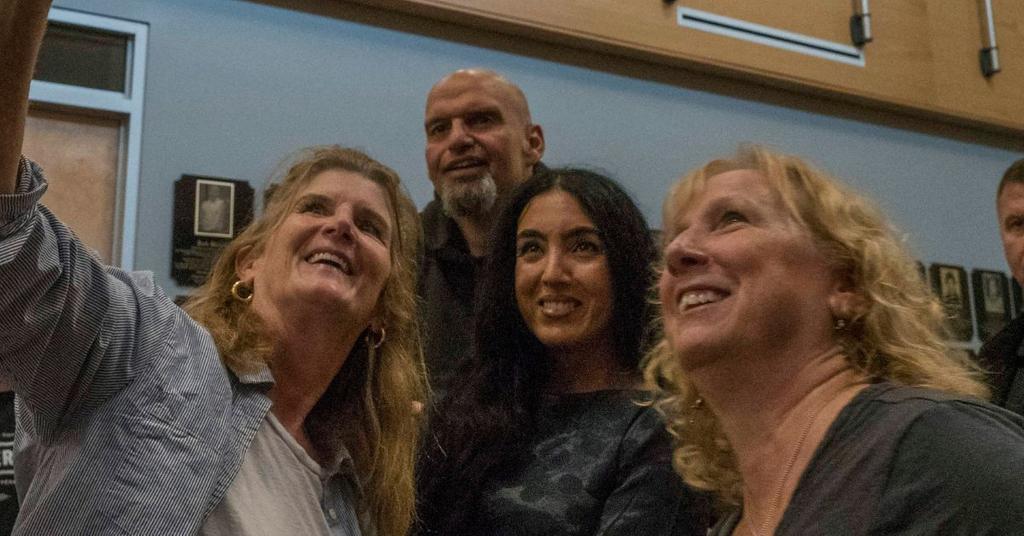 Senate Candidate John Fetterman's Wife Gisele Shuts Down Reporter