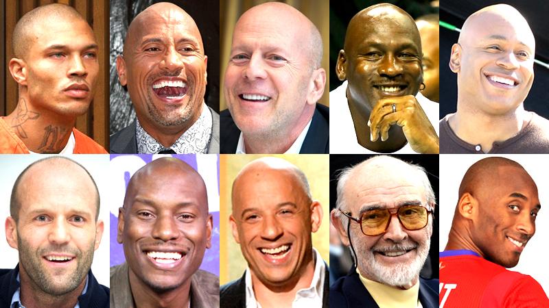 Hot Without Hair! See The 20 Sexiest Bald Male Celebrities