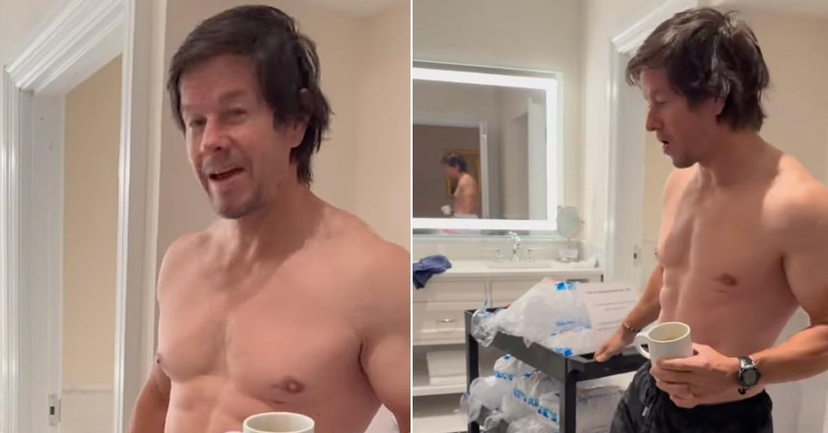 WATCH: Mark Wahlberg Flaunts Carts With Ice For Latest Fitness Regime