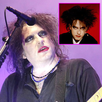 Rocker Shocker! The Cure’s Robert Smith Shows Off New Look