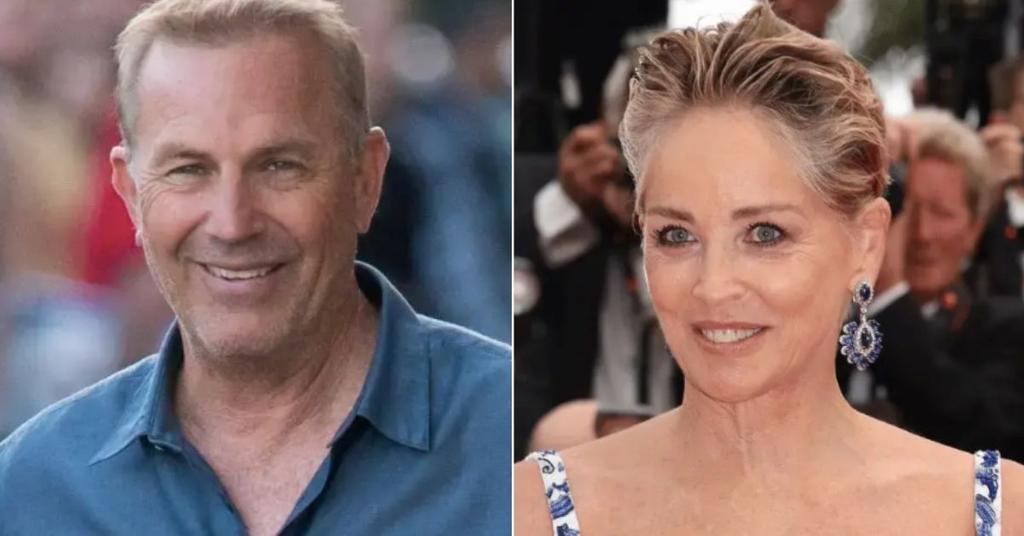 Kevin Costner And Sharon Stone Set Tongues Wagging With Flirty Show At Bash