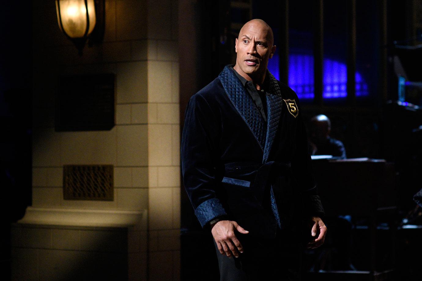 Dwayne Johnson Refuses To Remove Stage Makeup
