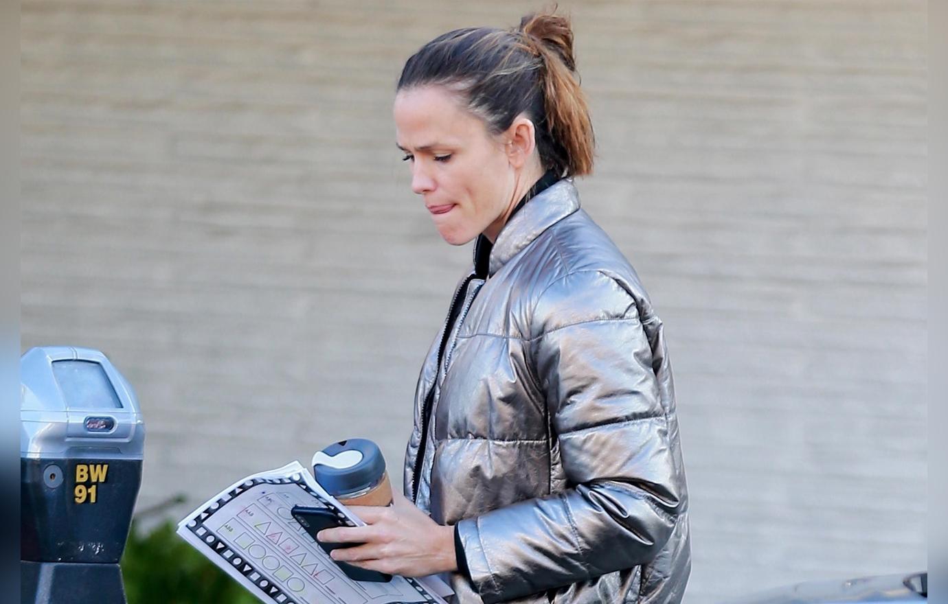 Jennifer Garner Toned Body Gym
