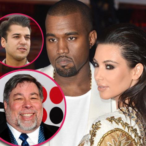 Priorities? Apple Co-Founder Steve Wozniak Met Kim Kardashian's Baby ...
