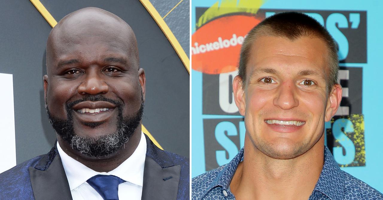 Shaquille O’Neal, Rob Gronkowski Team Up for a Good Cause