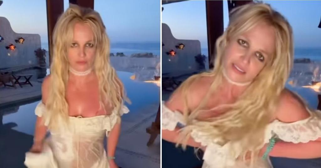 Britney Swaps Nude Post For Odd Video And Sparks New Concerns