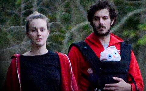 First Photos Of New Mom Leighton Meester & Baby Daughter Arlo