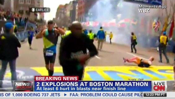Two Explosions At The Boston Marathon!