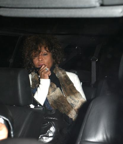 Whitney Houston Spotted Leaving A Doctor's Office