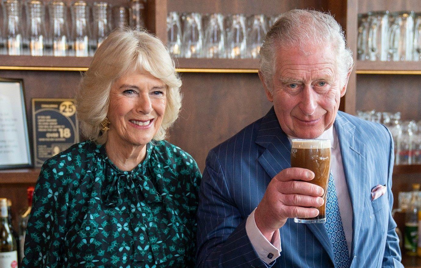 King Charles III Laughs When Onlooker Hands Him Pen After Meltdown