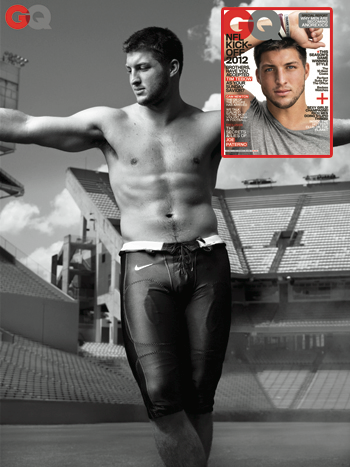 Birthday Boy Tim Tebow Scores Touchdown With Shirtless Spread In GQ