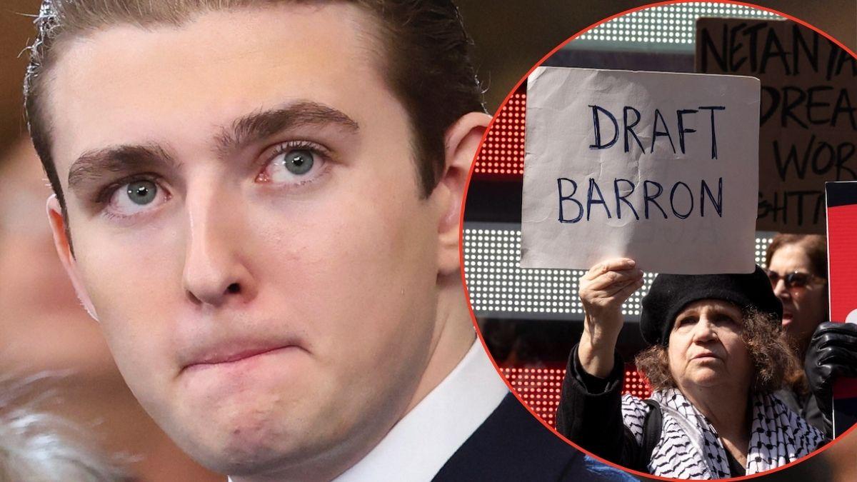Barron Trump Faces Calls to Be Drafted for War