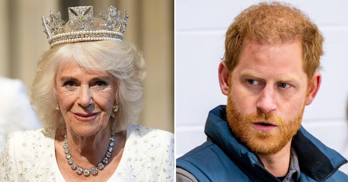 Queen Camilla 'Outraged' at Prince Harry for Using Father's Cancer ...