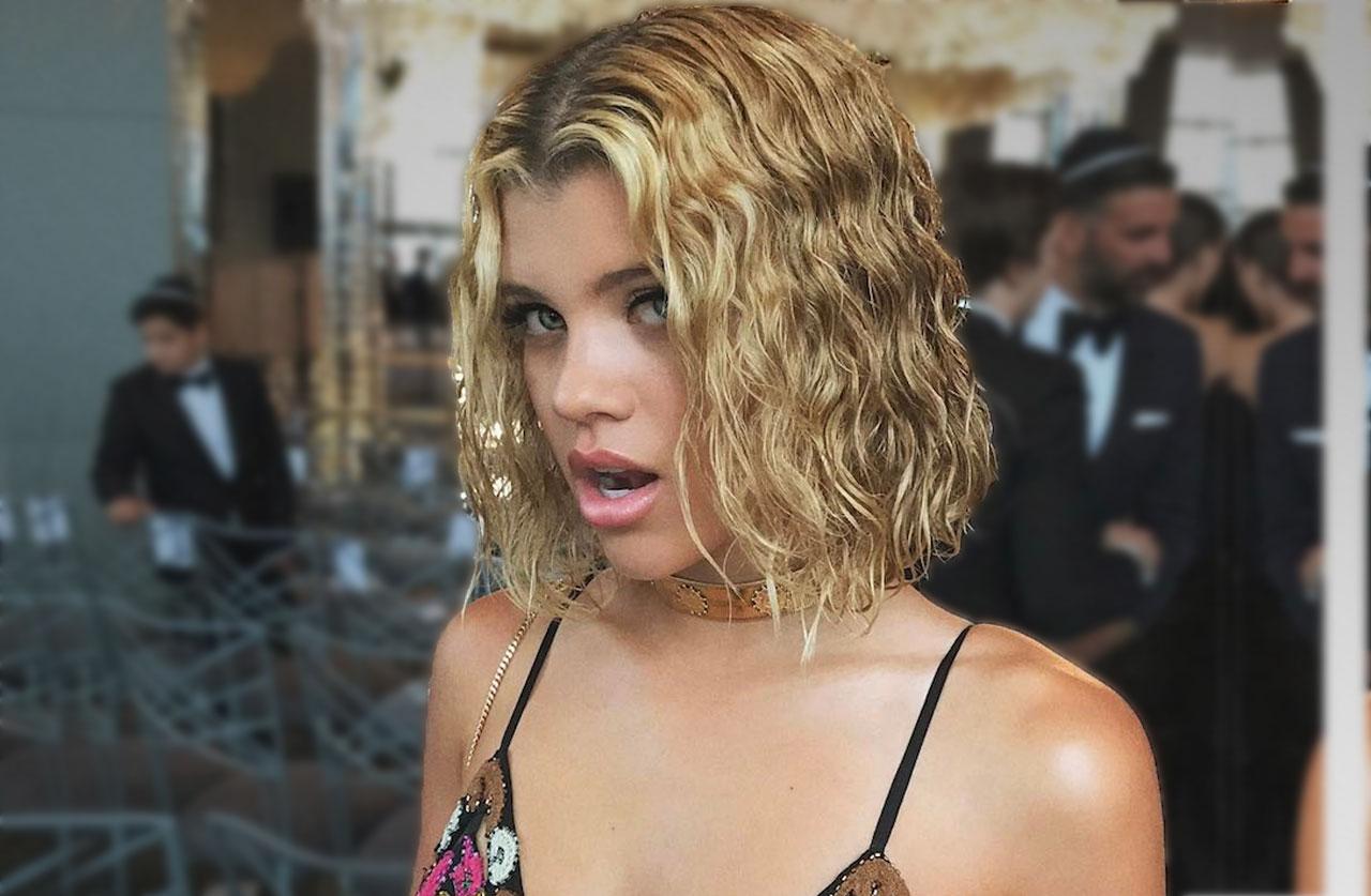 Sofia Richie Gets Hair Cut With Kitchen Utensils!