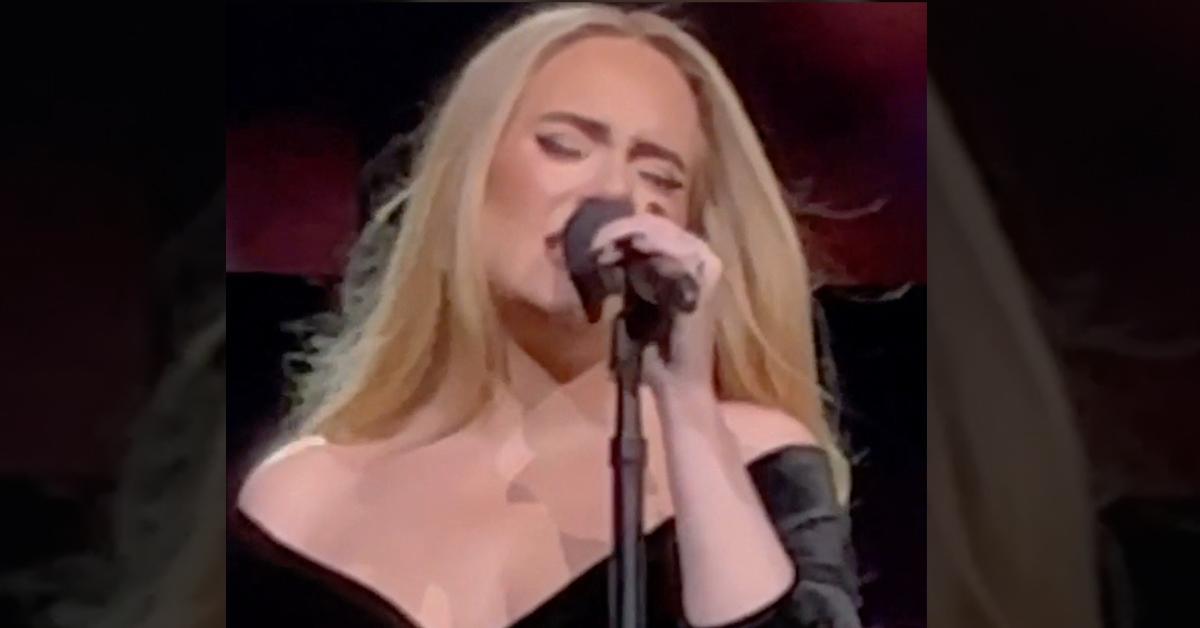 Engaged Adele Flashes Giant Diamond Ring