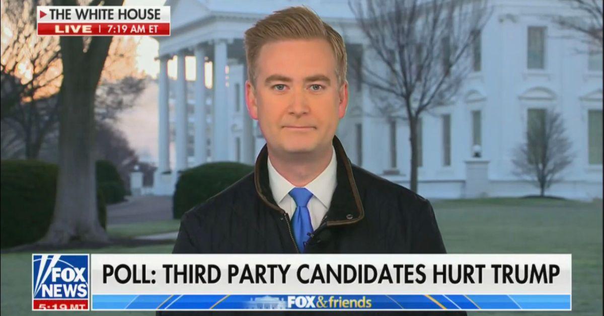 Fox News' Peter Doocy Reveals New Poll Showing Biden Ahead of Trump ...