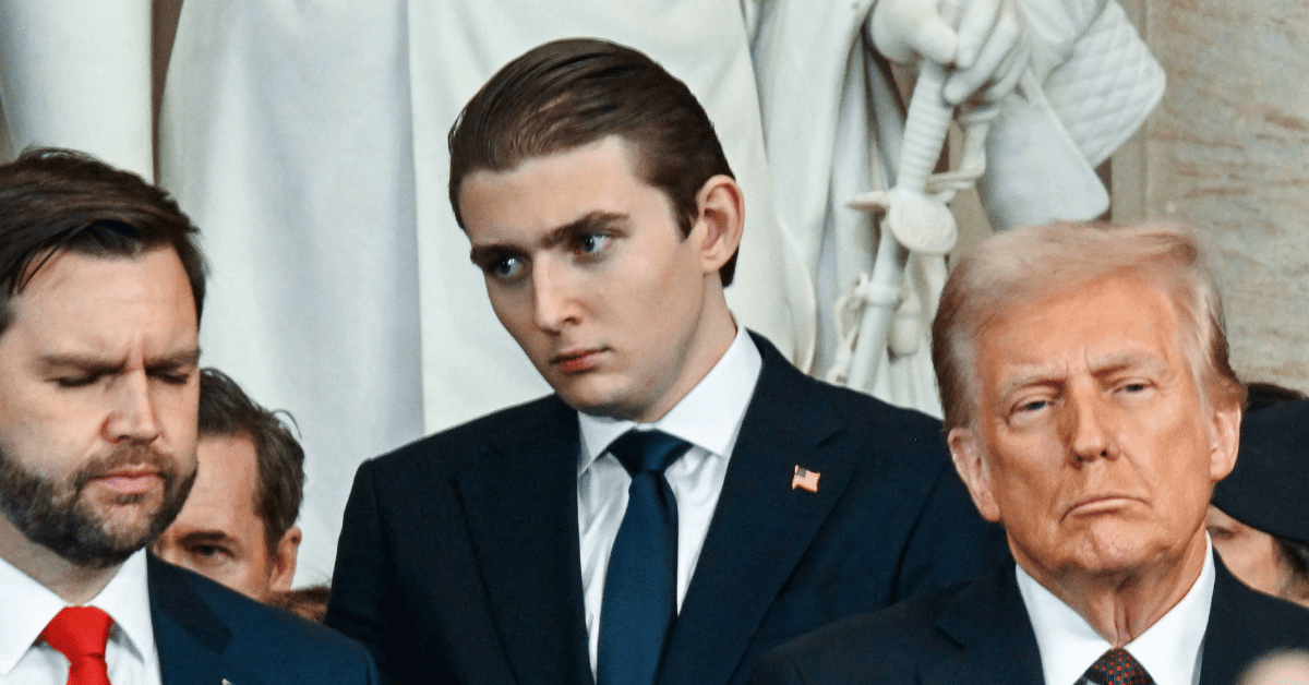 Barron Trump Suspected of Running White House Social Media