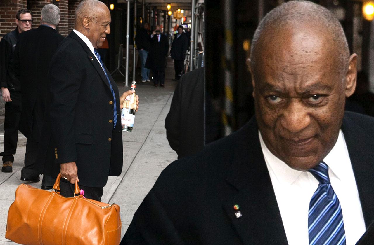 Bill Cosby Carries His Cash In A Bag