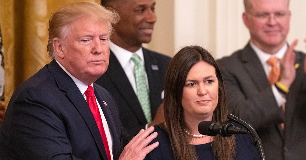 Sarah Huckabee Sanders ‘Turned Against’ Trump, Backs Ron DeSantis In 2024