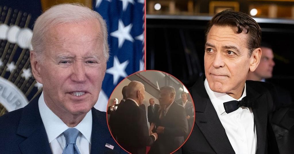 WATCH: Sad Moment Joe Biden Didn't Recognize Close Friend George Clooney