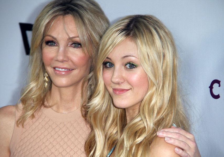 Heather Locklear And Doppelganger Daughter Ava Sambora Hit Scary Movie ...