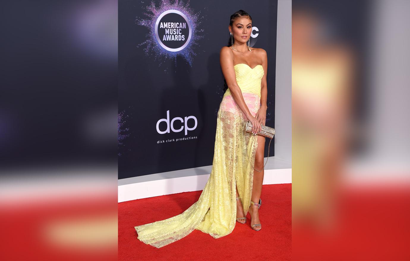 American Music Awards Red Carpet Celebrity Arrivals