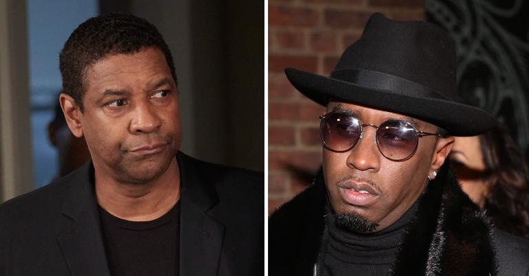 Sean 'Diddy' Combs and Denzel Washington Had Furious Bust-Up at Party