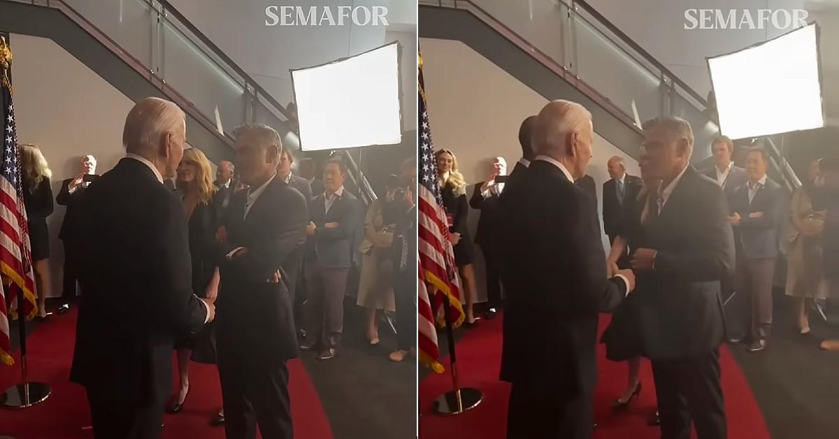 WATCH: Sad Moment Joe Biden Didn't Recognize Close Friend George Clooney