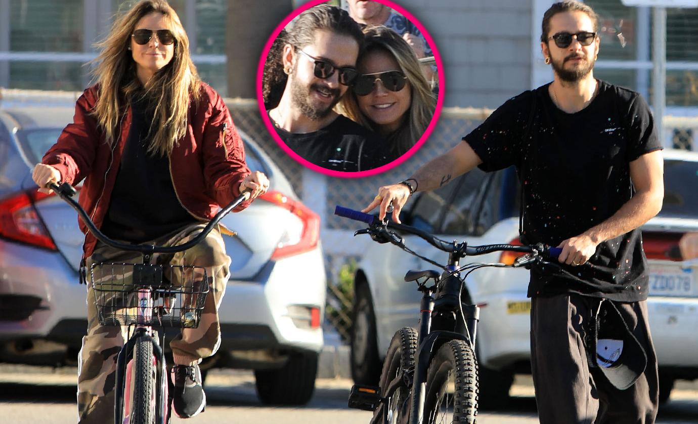 Heidi Klum And Tom Kaulitz Hang Out With Kids After Engagement