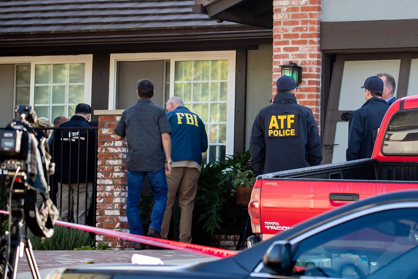 FBI Arrive At California Shooter Ian Long’s Home